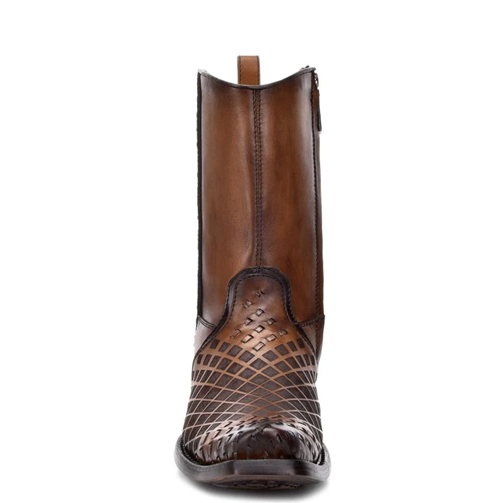Men's Cuadra Boot Maple Woven: Timeless Style in Every Step Square Toe
