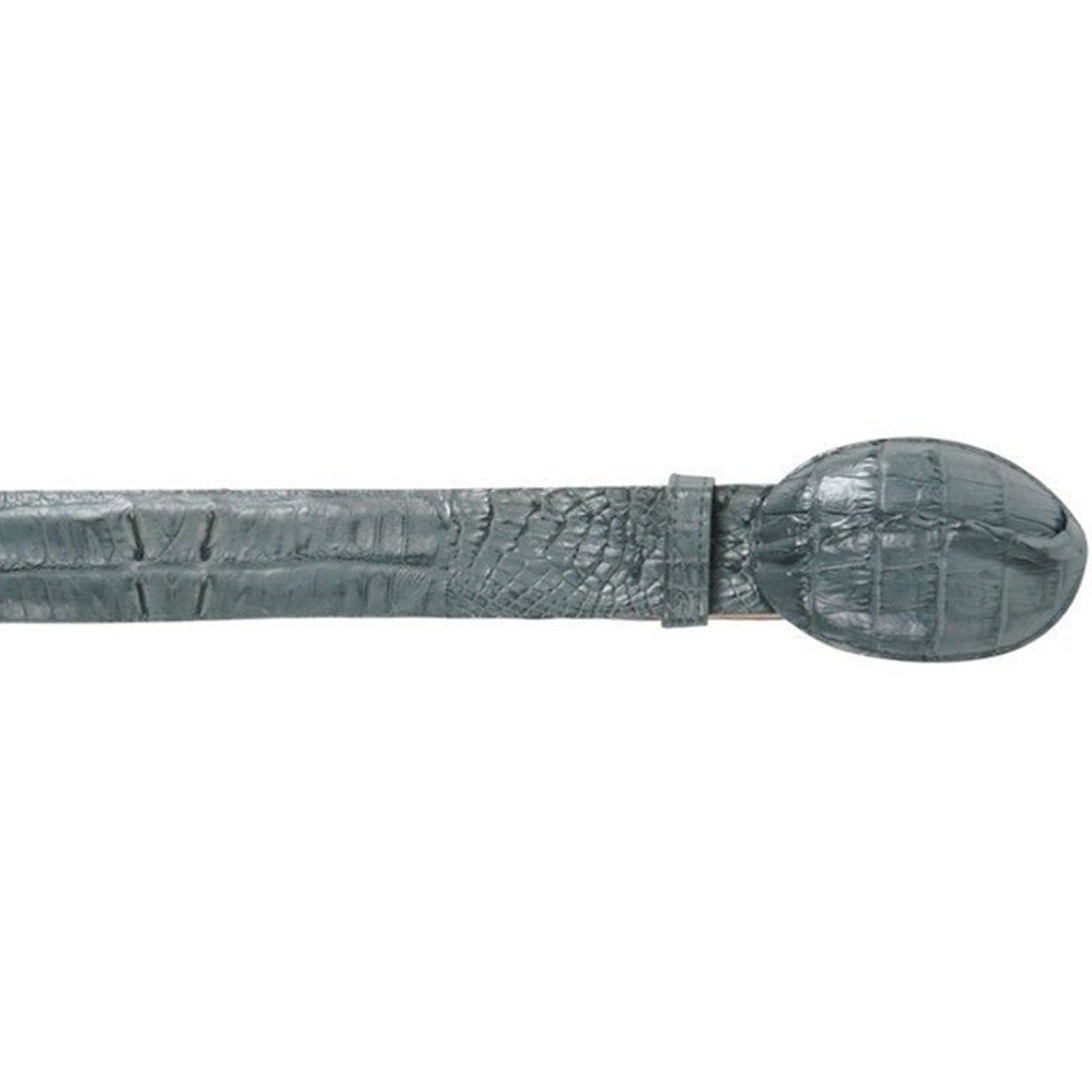 Grey Caiman Belt | Authentic