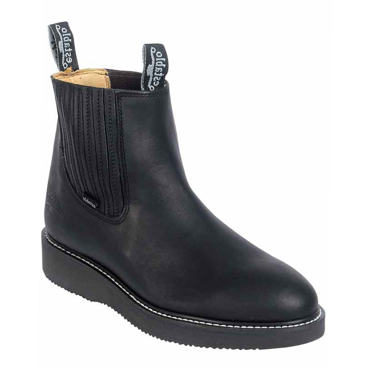 Establo Short Pull On Work Boots