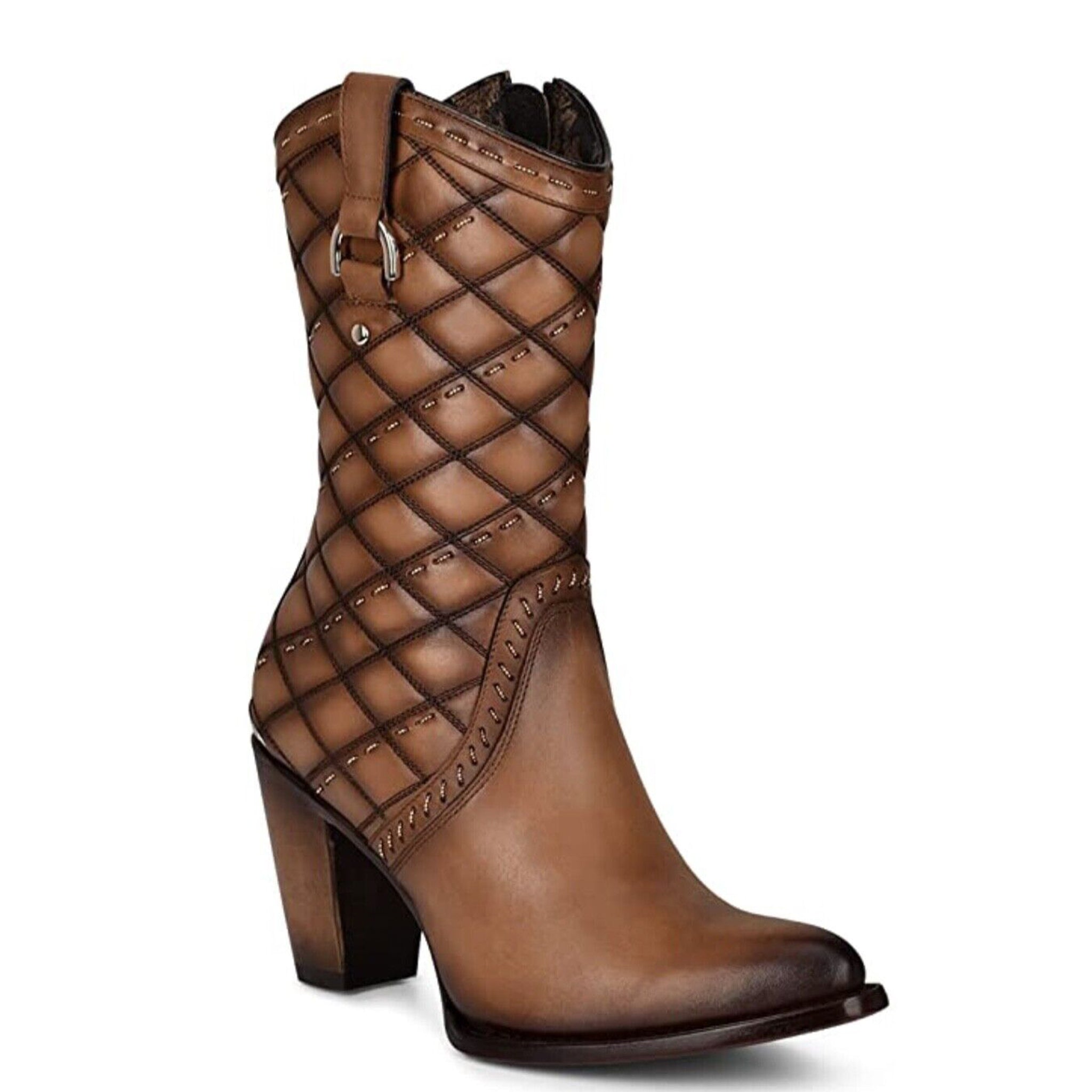 Women's Cuadra Bootie Mid Shaft Woven Round Toe