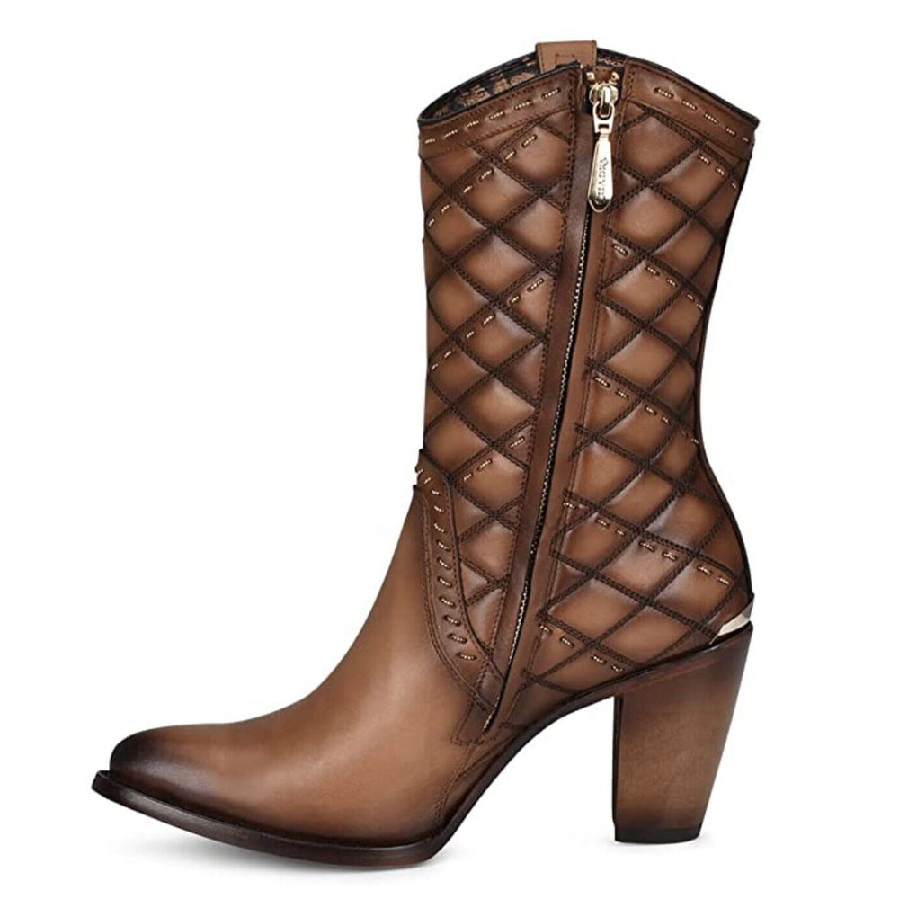 Women's Cuadra Bootie Mid Shaft Woven Round Toe R Toe