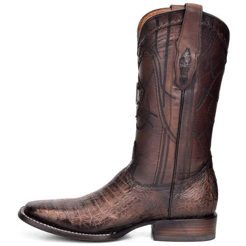 Mens Cuadra Boots Caiman Square Toe