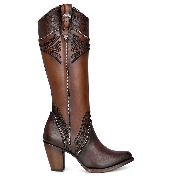 Cuadra Tall Brown Boots Embroidered - 3F82RS – VAQUERO BOOTS