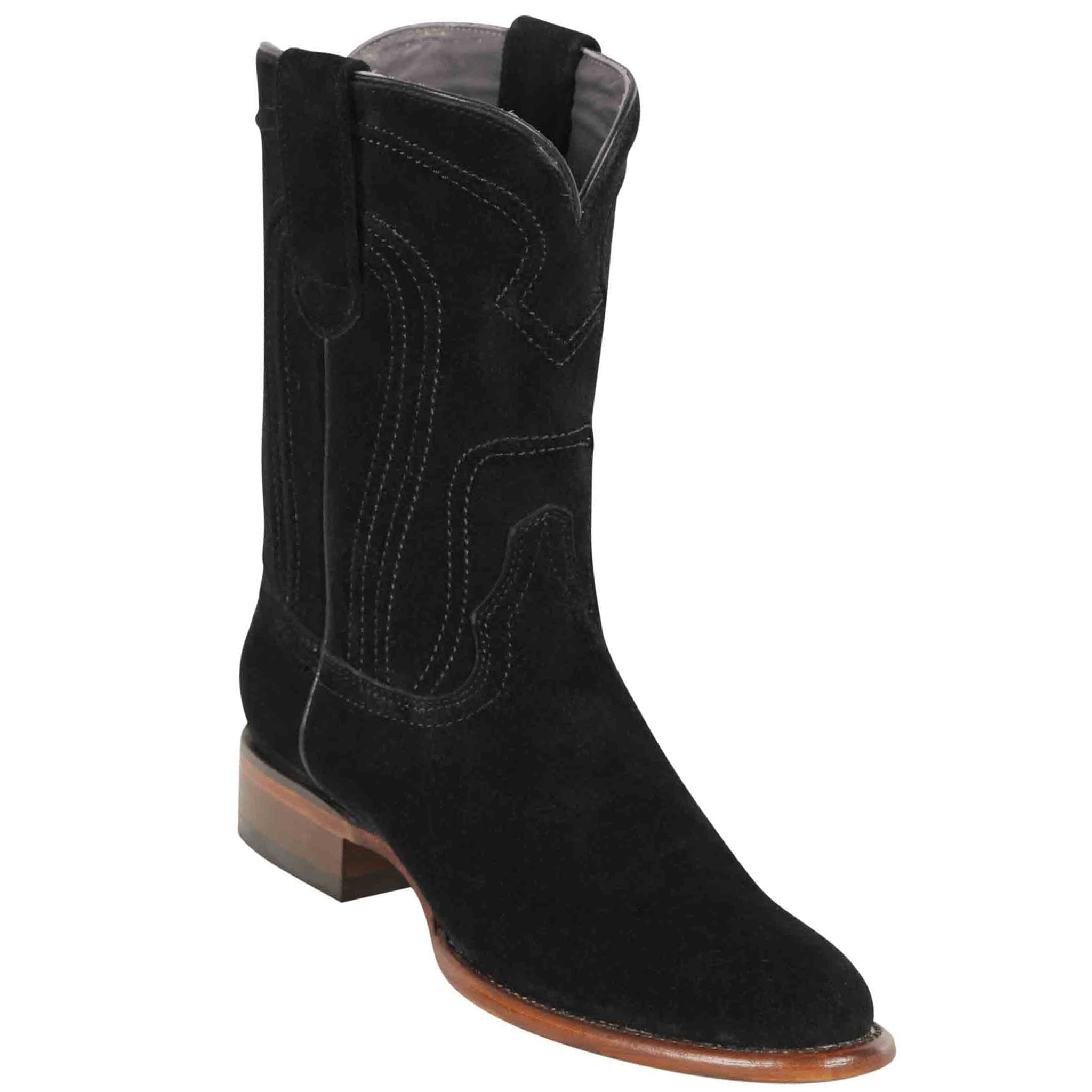 Roper Suede Cowboy Boots - Los Altos Boots