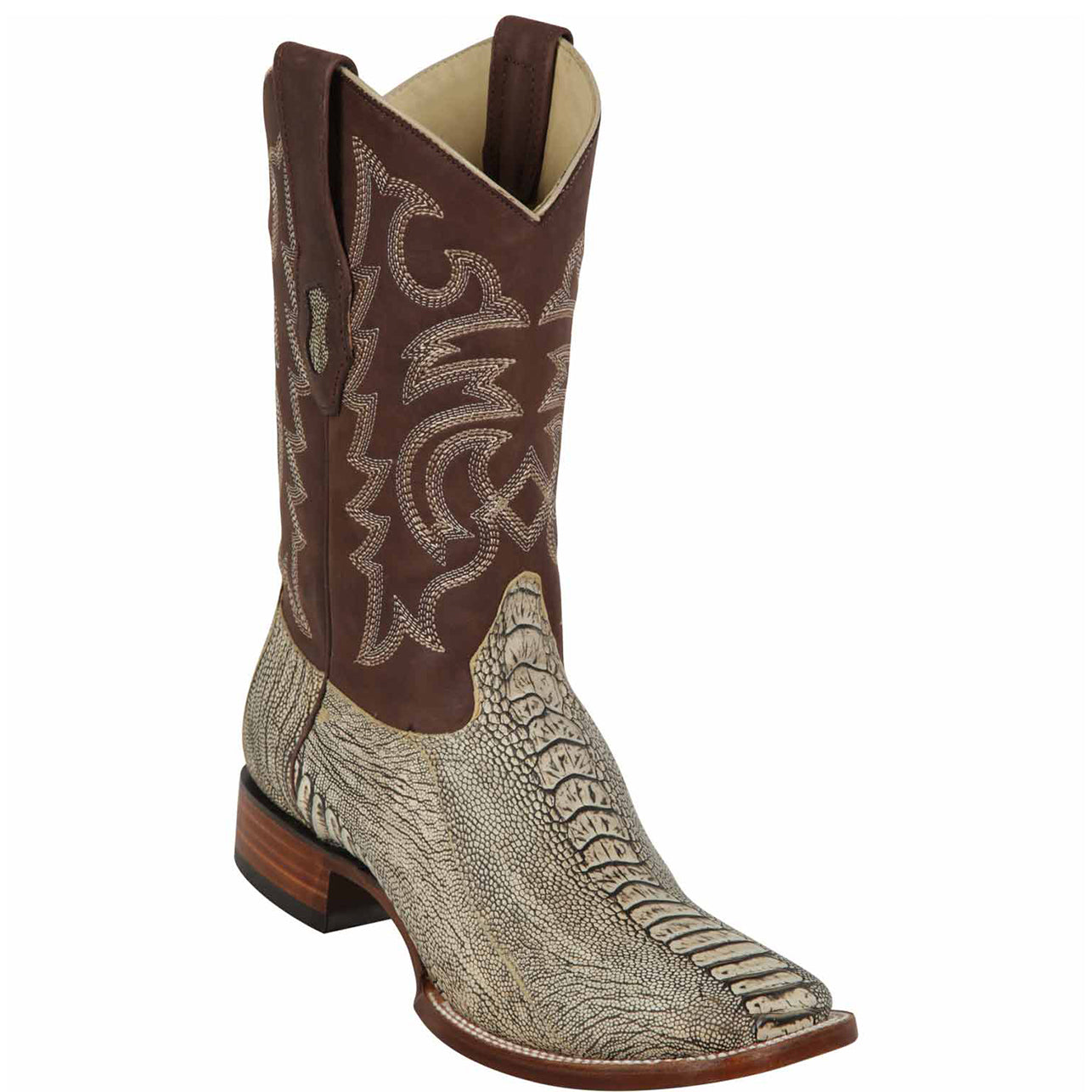 Rustic Oryx Ostrich Leg Boots | Los Altos Boots