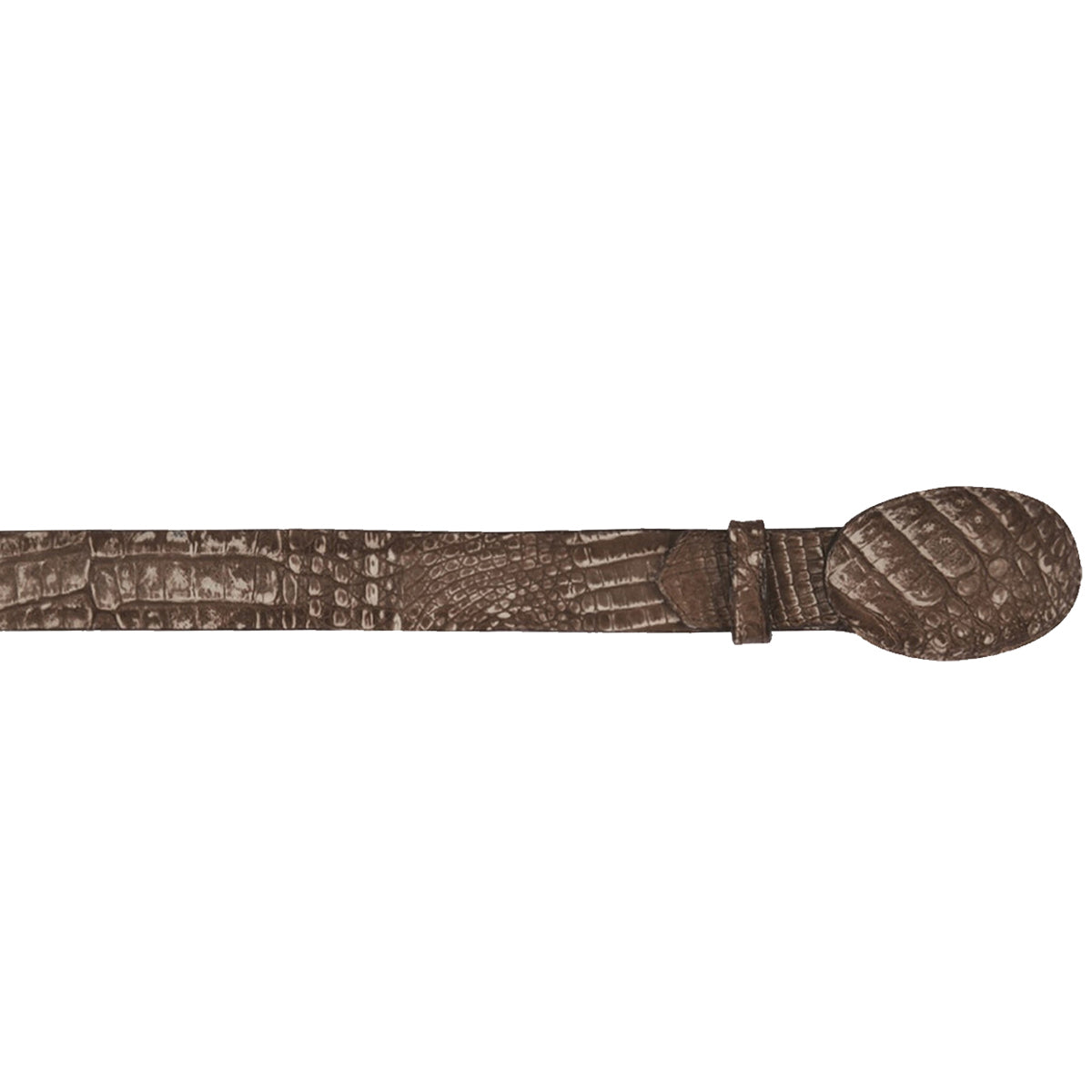 Sahara Brown Caiman Belt