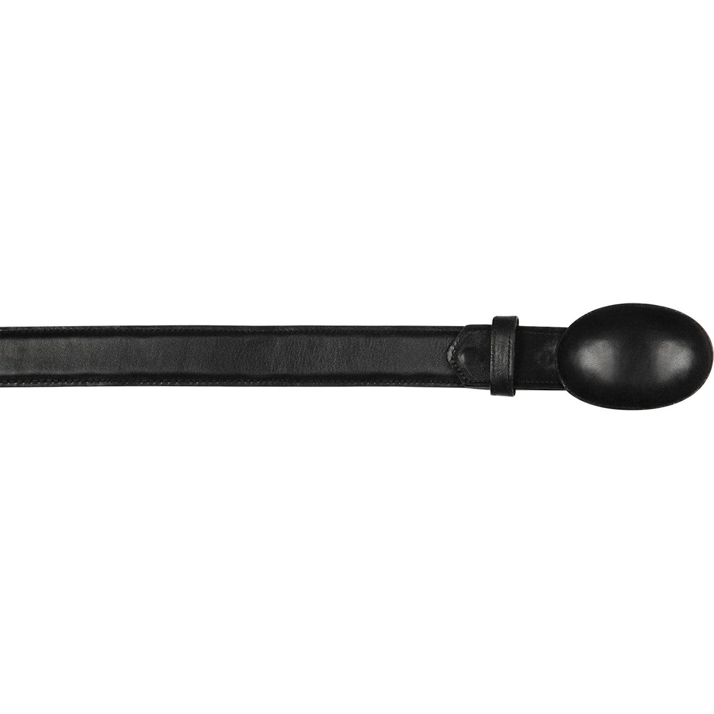 Belmont Black Cowboy Belt | Genuine Leather