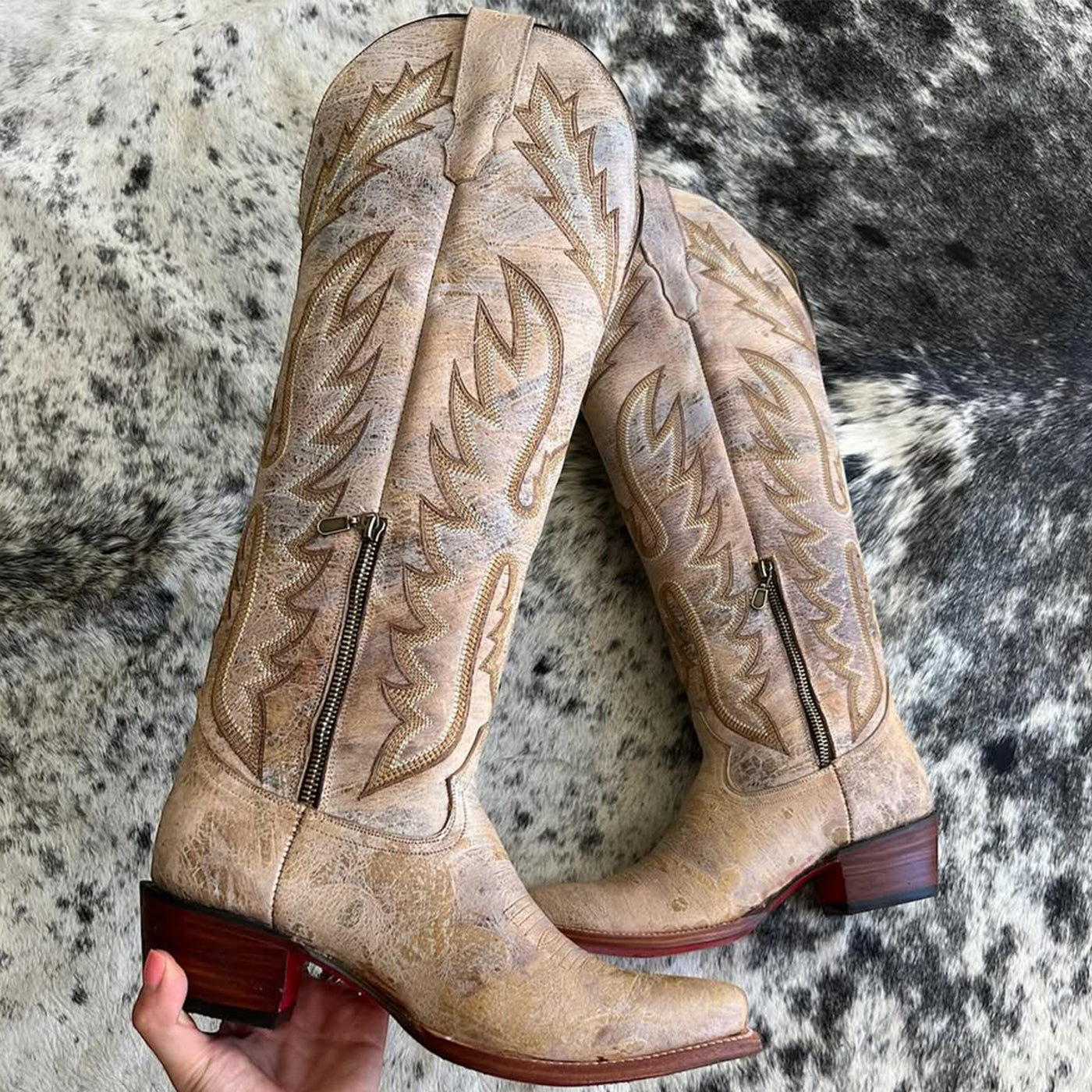Botas Vaqueras para Mujer: Artesanía Mexicana Original