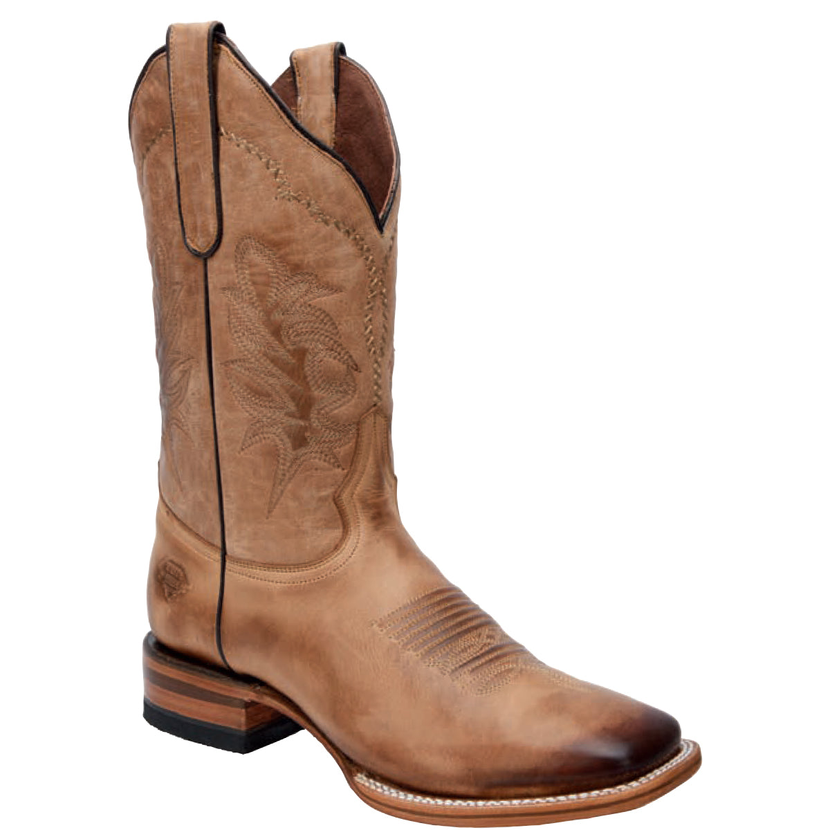 Napa Sand Square Toe Cowboy Boots | White Diamonds Boots