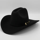 Tombstone Quarter Horse Cowboy Hat - 6" Crown Black Felt | Handcrafted ...