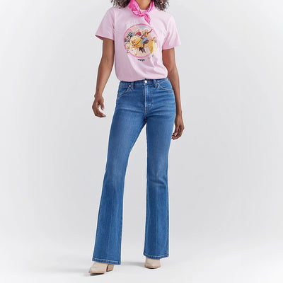 Wrangler X Barbie™ High Rise Bootcut Jeans