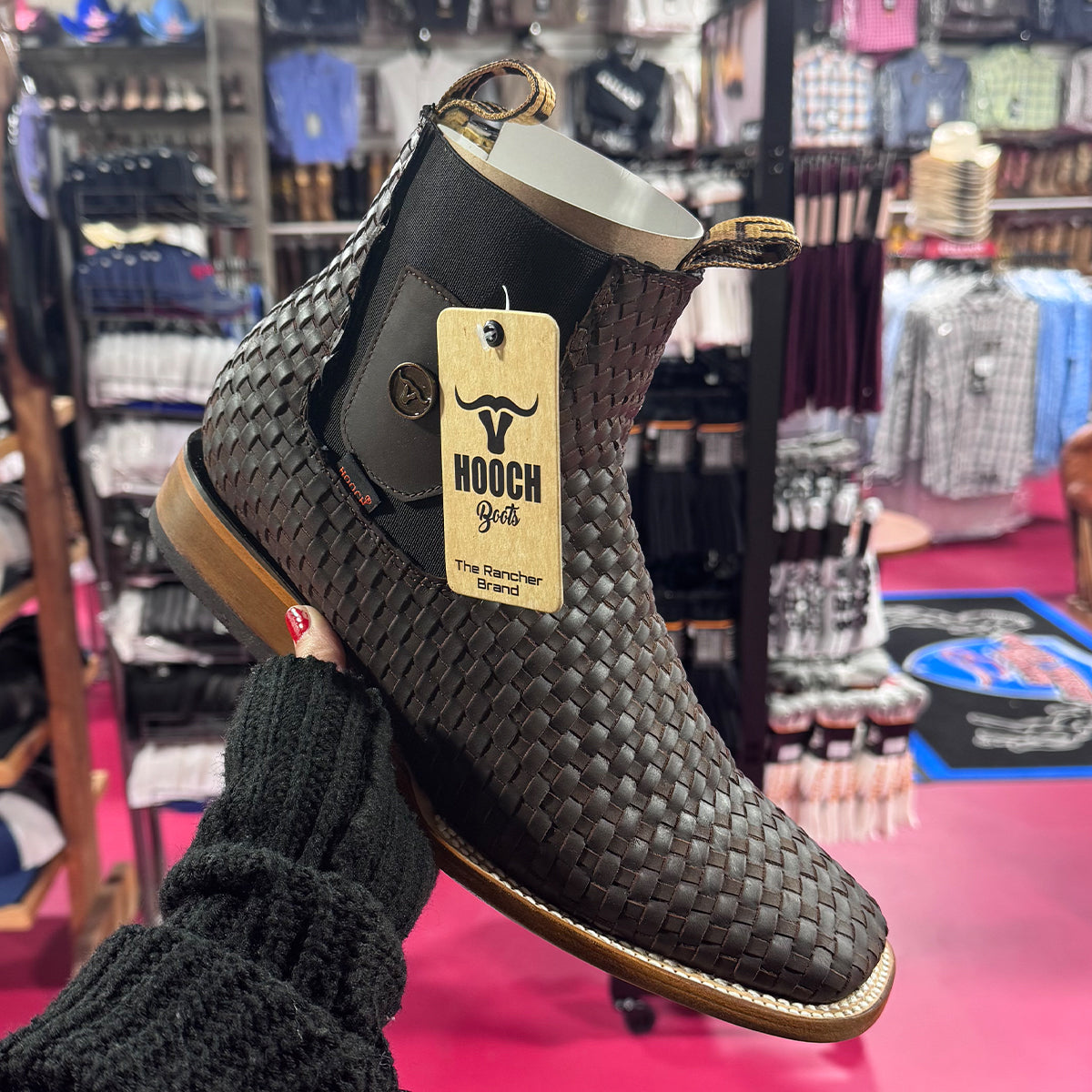 Ankle Braided Boots | Hooch Boots
