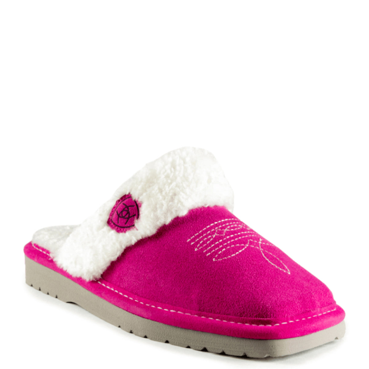 Pink Ariat Slippers Jackie Very Berry