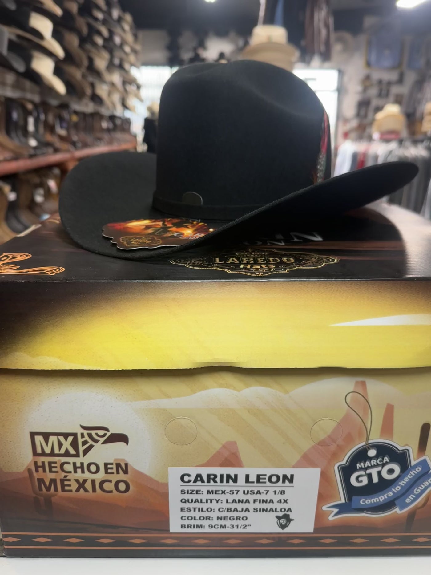 Carin Leon Hats: Official Brand by Laredo Hats