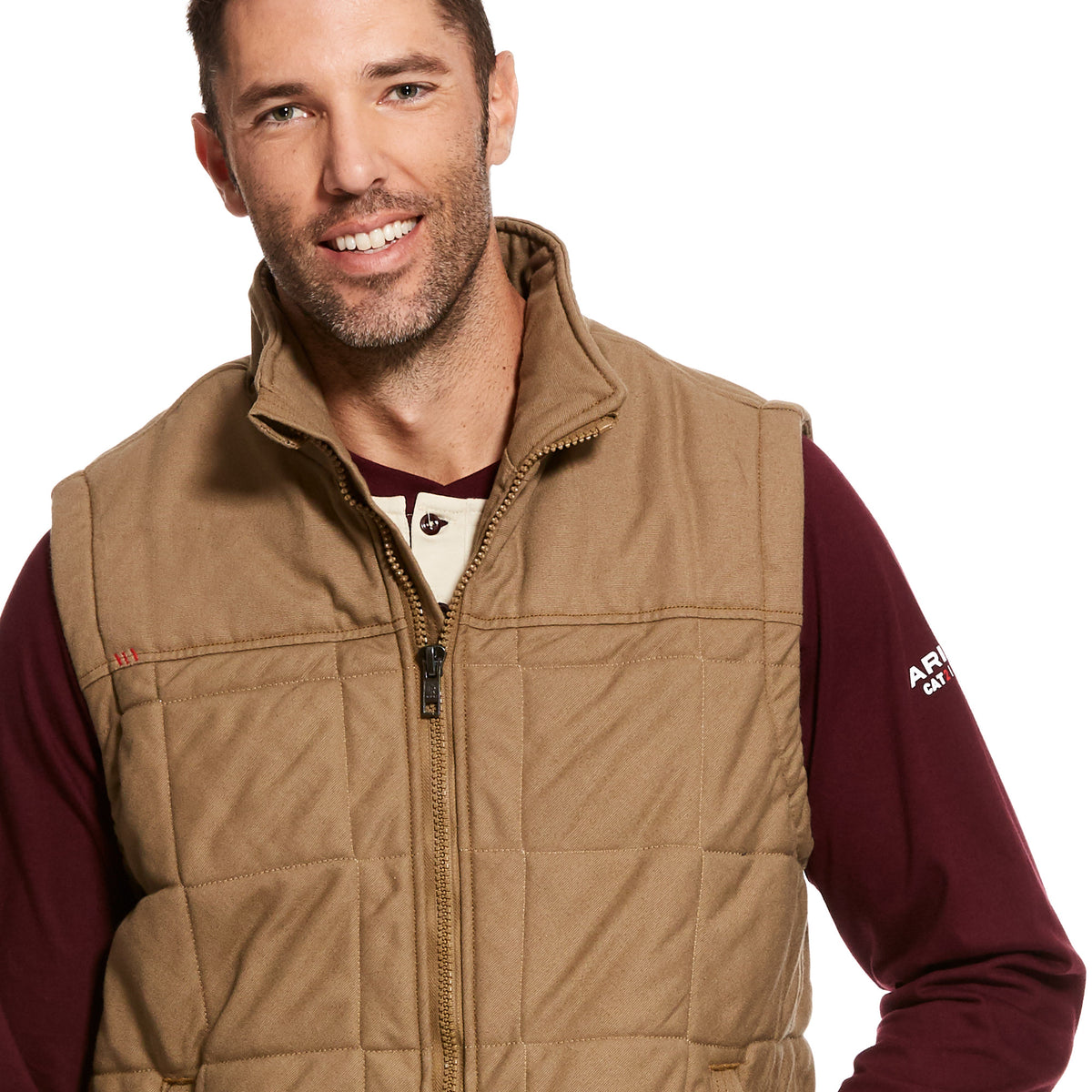 Ariat Vest Men's Crius Insulated Khaki