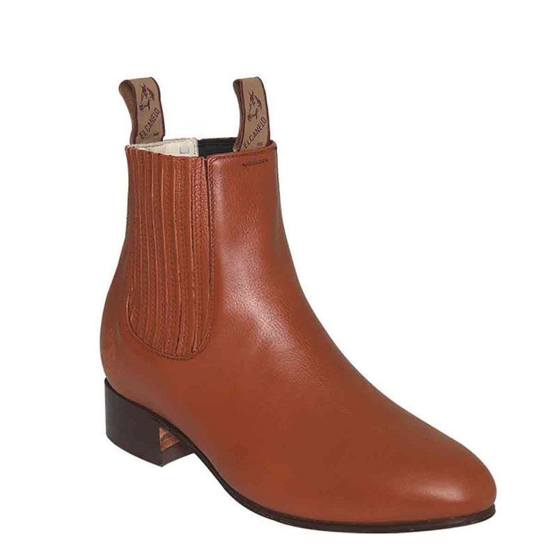 El Canelo Mens Ankle Boots Maple – VAQUERO BOOTS