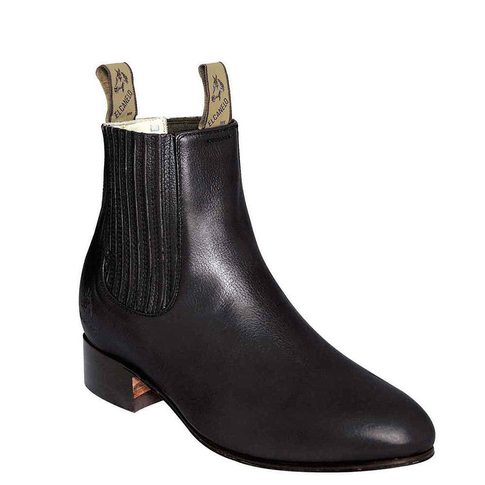 Mens Black Ankle Boot | Botines El Canelo