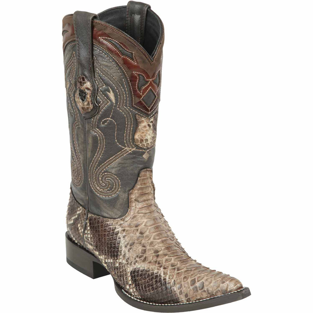 Python Snakeskin Cowboy Boots - Pointy Toe – VAQUERO BOOTS