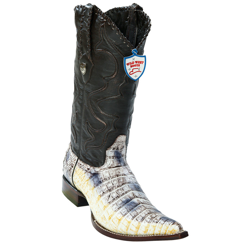 Caiman Cowboy Boots Pointy Toe – VAQUERO BOOTS