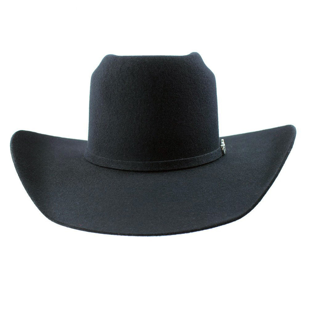 Black Brick Crown Cowboy Hats | Cuernos Chuecos