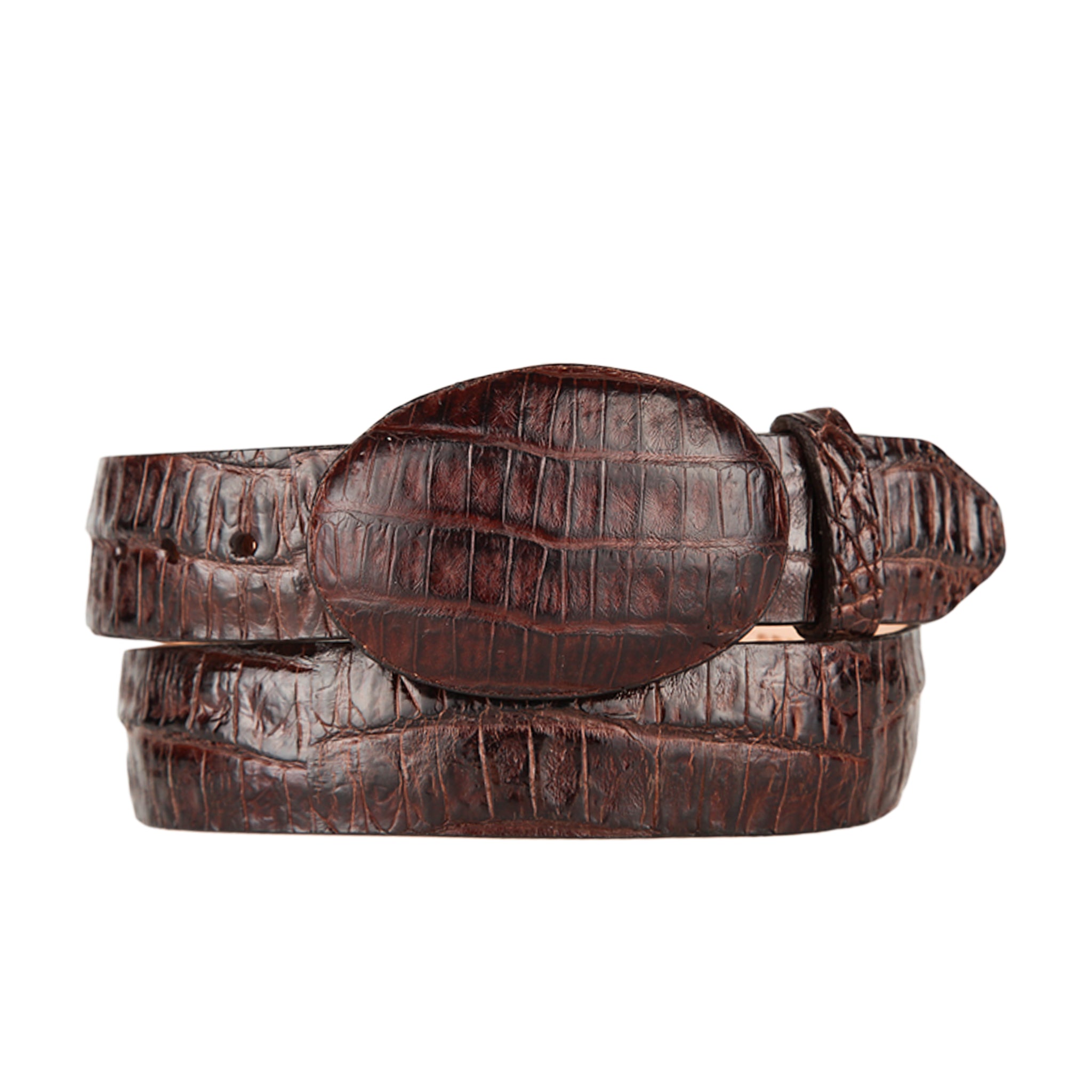 Brown Caiman Belts | Authentic