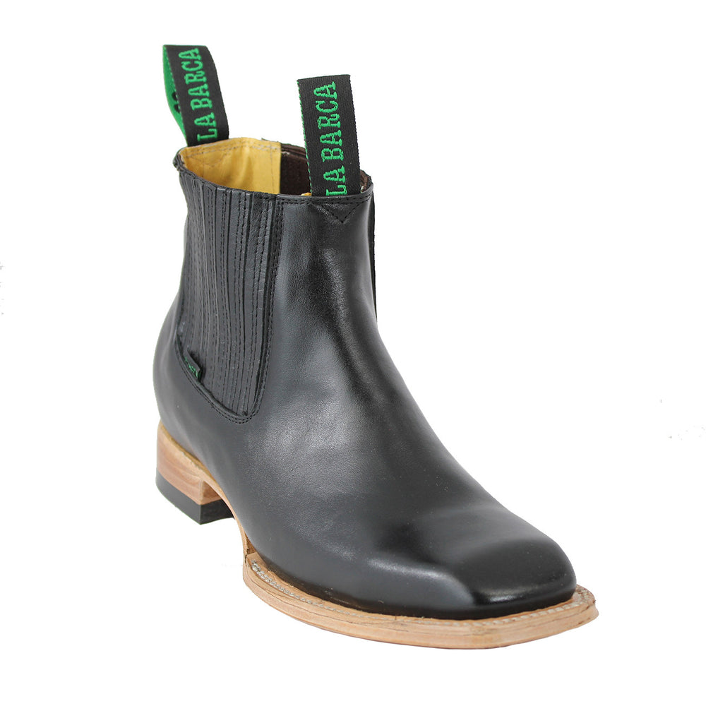 Mens Square Toe Ankle Boots | La Barca
